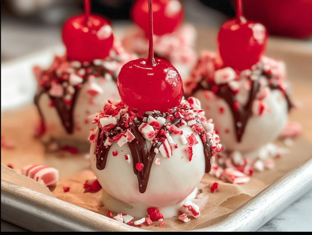Christmas Cherry Bombs: 1 Amazing No-Bake Treat – bakerslider
