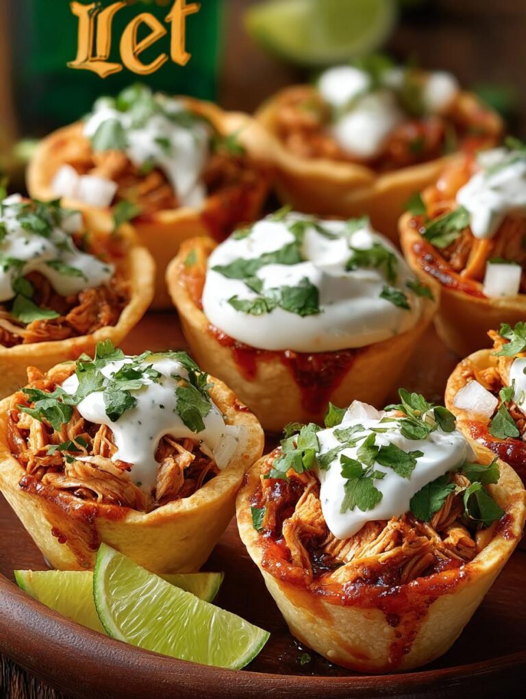 Chicken Taco Cups: 12 Irresistible Bites for Everyone – bakerslider